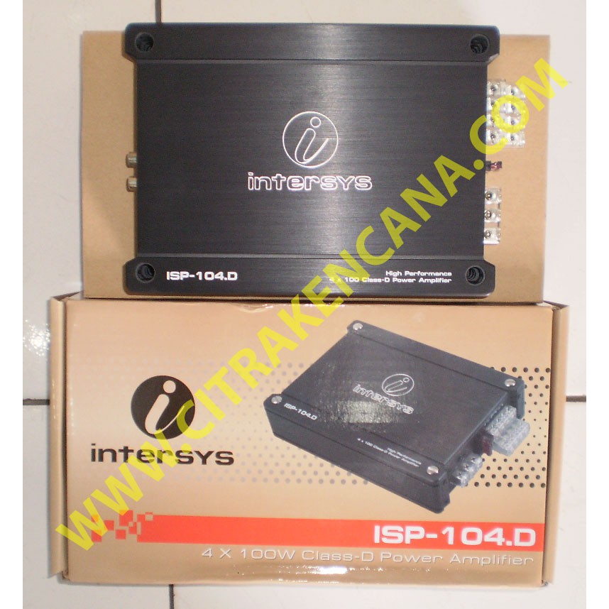 Jual POWER INTERSYS CLASS D ISP-104.D | Shopee Indonesia