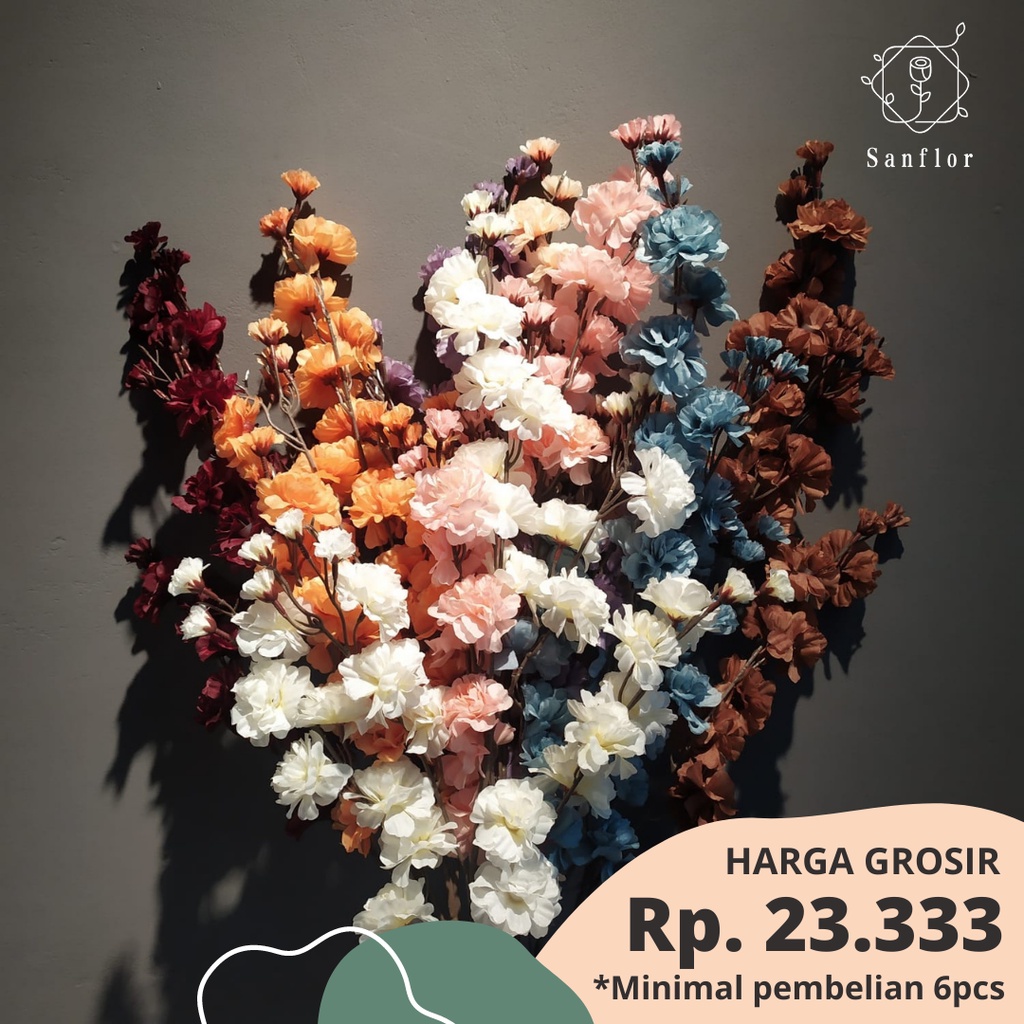 Jual BUNGA SAKURA JEPANG/ARTIFICIAL BUNGA SAKURA/CHERRY BLOSSOM ...