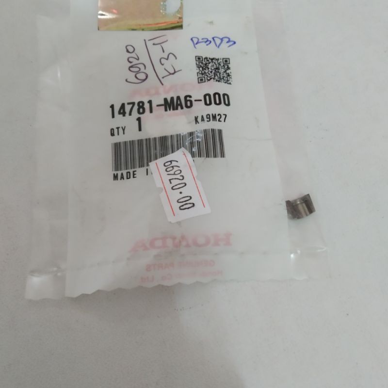 Jual 14781-MA6-000 Kancing Kuku Klep ORI Honda Astrea Star Prima Grand Supra Megapro Mono Verza ...