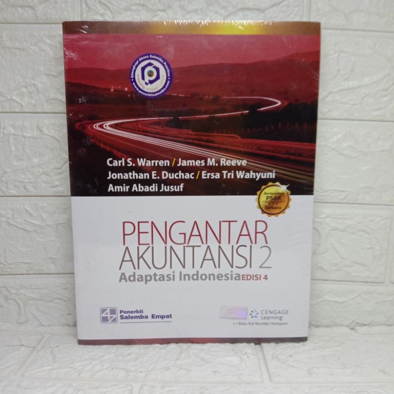 Jual ORIGINAL!!! Pengantar Akuntansi 2 Edisi 4 - Warren Reeve Salemba Empat | Shopee Indonesia