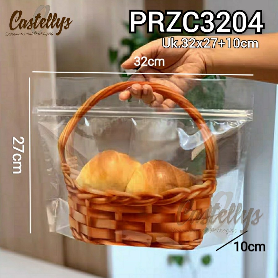 Jual Plastik Roti Ziplock PRZ3204 Zipper Roti Tawar Kasur Sobek Bolu ...