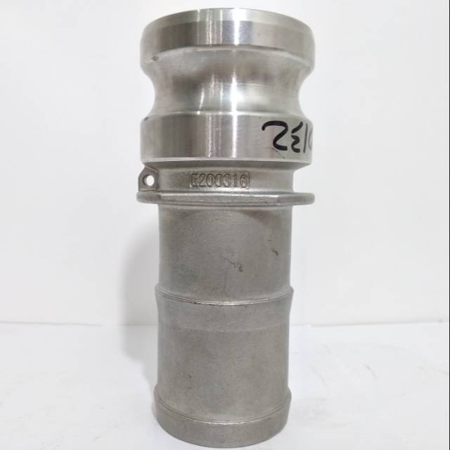 Jual CAMLOCK COUPLING SS316 type E 2 INCH CAMLOCK stainless steel E 2 ...