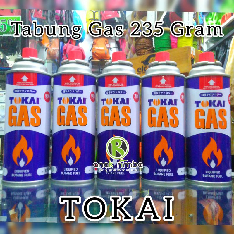 Jual TABUNG GAS MINI 235 GRAM TOKAI TABUNG GAS PILOX | Shopee Indonesia