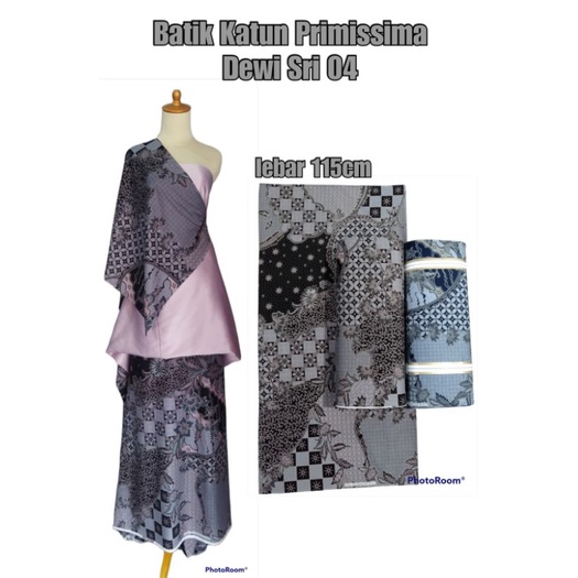 Jual Bahan Kain Batik Katun Primissima Dewi Sri 04 batik cotton halus ...