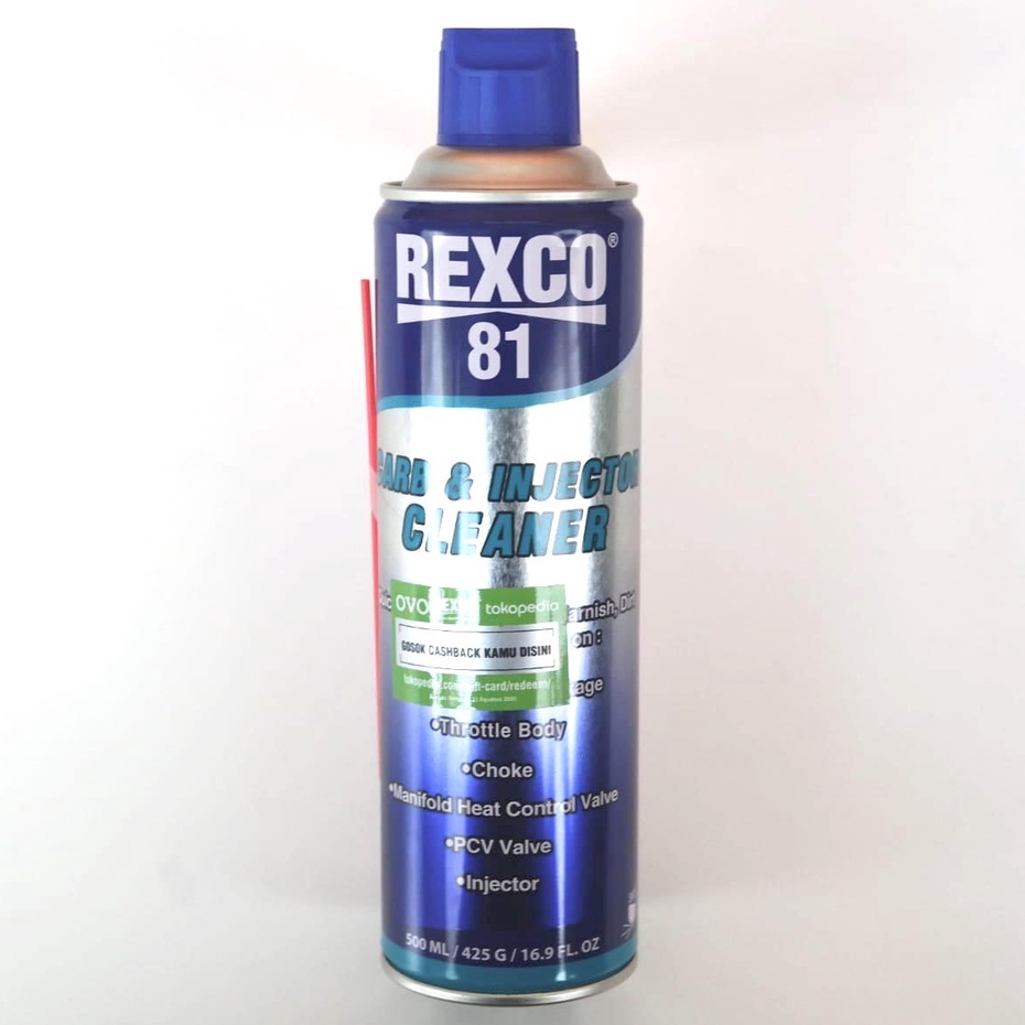 Jual Rexco 81 Carb & Injector Cleaner 500 ml | Shopee Indonesia