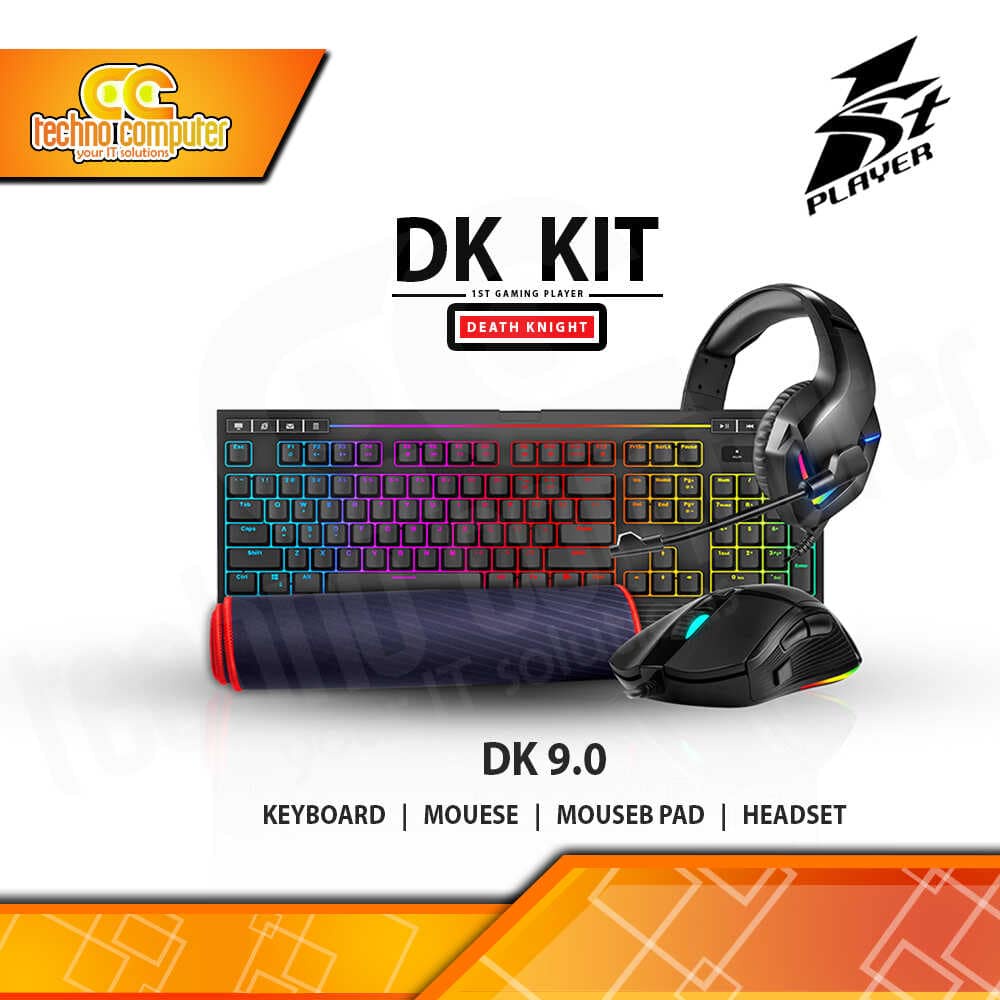 Jual 1st Player DK 9.0 Death Knight Kit RGB Gaming Combo Set - Keyboard ...