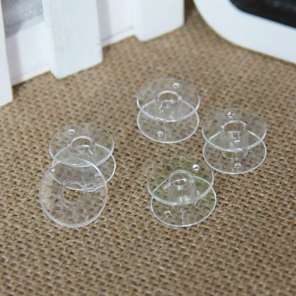 Jual Bobbin / Spool Plastik Bening Mesin Jahit Multifungsi Portable ...