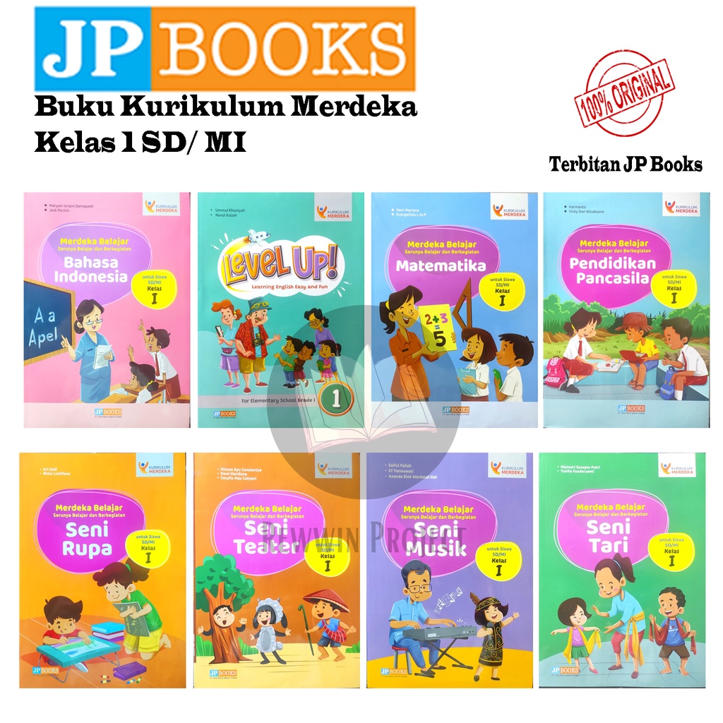 Jual Buku Paket Pendamping Belajar Kurikulum Merdeka Kelas 1 SD/MI Penerbit JPBooks | Shopee ...
