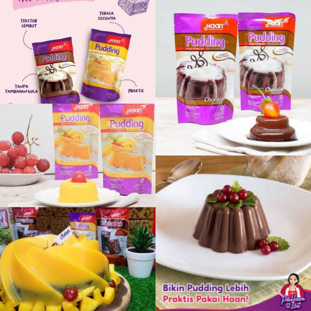 Jual Haan pudding bubuk puding premix bubuk puding susu instan | Shopee ...
