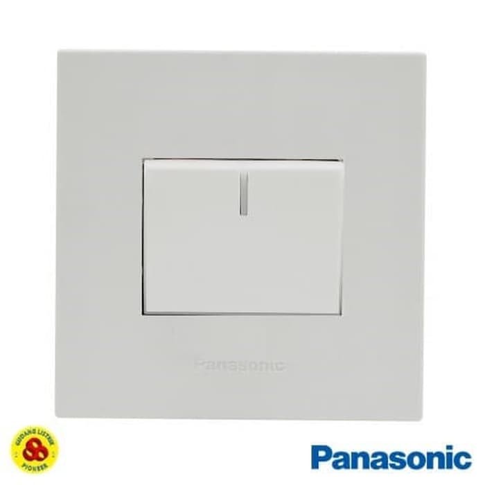 Jual Panasonic Saklar Hotel Lampu 1G 2W WESJ78029 + WESJ5582 Style ...
