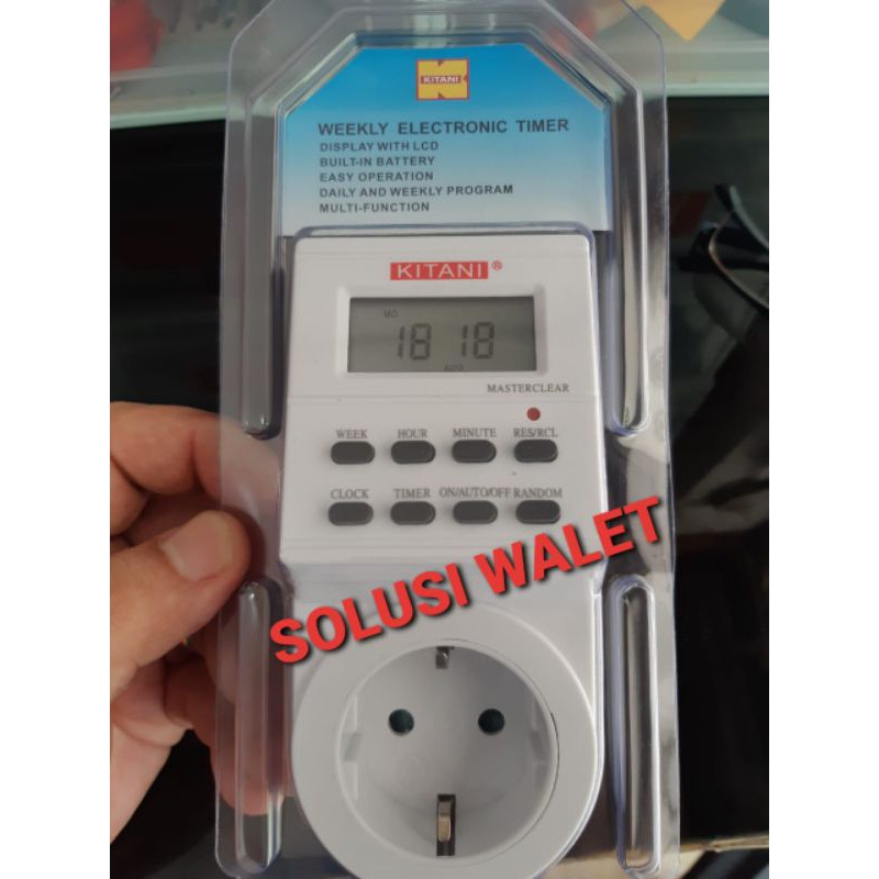 Jual Timer Digital colokan KITANI | Shopee Indonesia