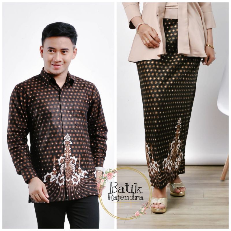 Jual Motif Mahkota//Batik couple//serangam tunangan, nikahan, wisuda ...