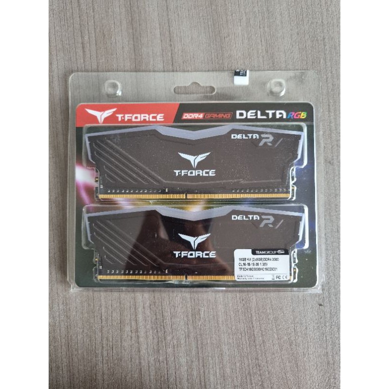 Jual second RAM Team delta rgb 16gb 3000mhz 2x8gb teamgroup t-force ...