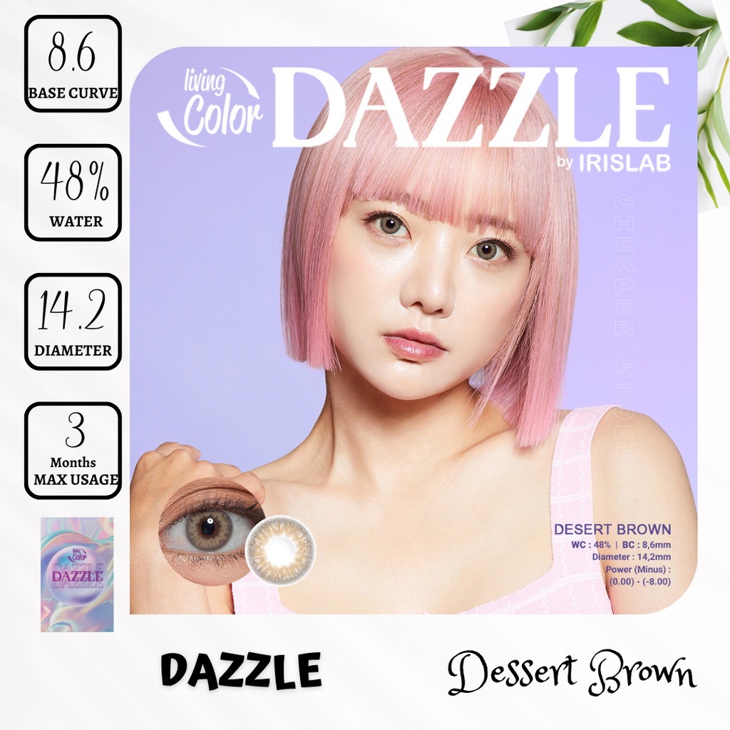 Jual SOFTLENS LIVING COLOR DAZZLE NORMAL DIA 14 2 MM Shopee Indonesia