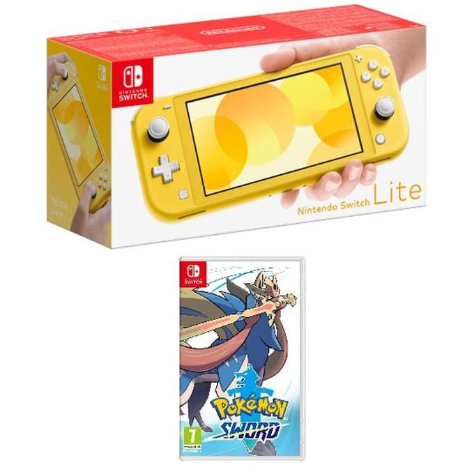 Jual Nintendo SWITCH LITE + POKEMON SWORLD/ SHIELD | Shopee Indonesia