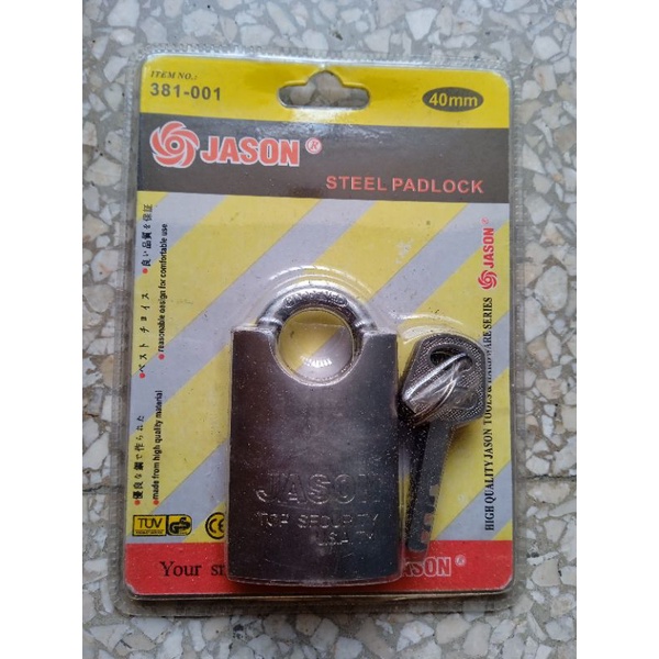 Jual Gembok JASON 40 mm | Shopee Indonesia