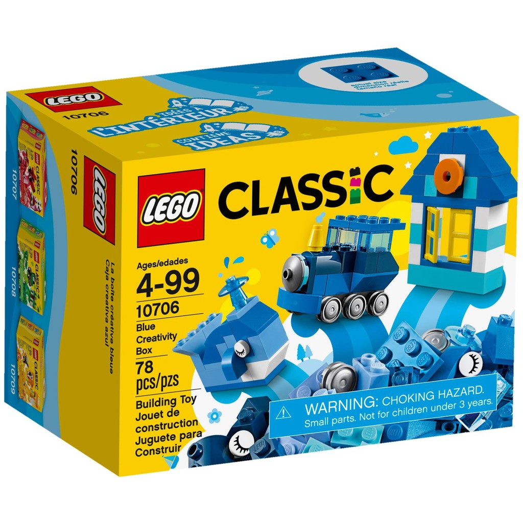 Jual LEGO Classic 10706 Blue Creativity Bo | Shopee Indonesia