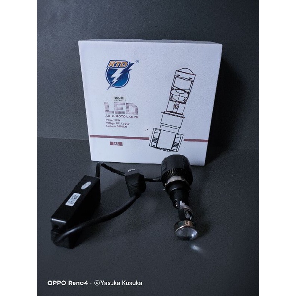 Jual LAMPU LED RTD M8 H6 H4 MOTOR MOBIL MINI PROJECTOR | Shopee Indonesia