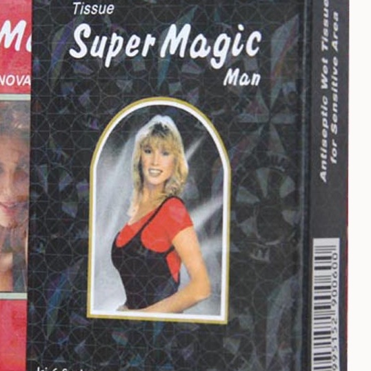 Jual TISSUE SUPER MAGIC MAN Hitam Lovers For Men & Merah Aroma Casanova ...