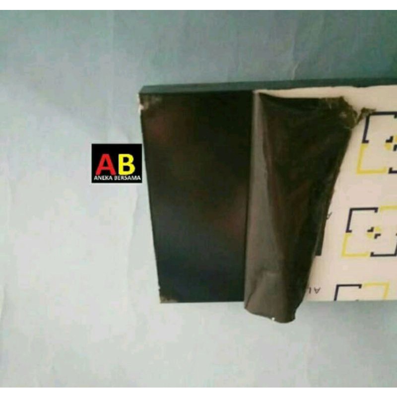 Jual Lis U Aluminium 2cm x 10cm x 2cm BLACK 199.5cm | Shopee Indonesia