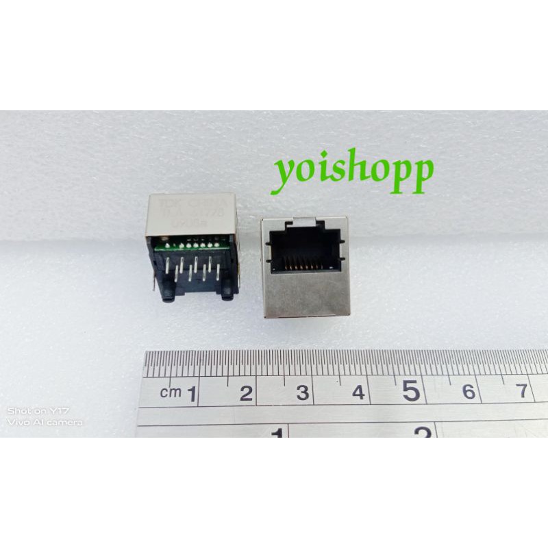 Jual Socket RJ 45 FCB Lurus 8 pin / Conektor Fcb RJ 45 Lurus 8 Pin ...