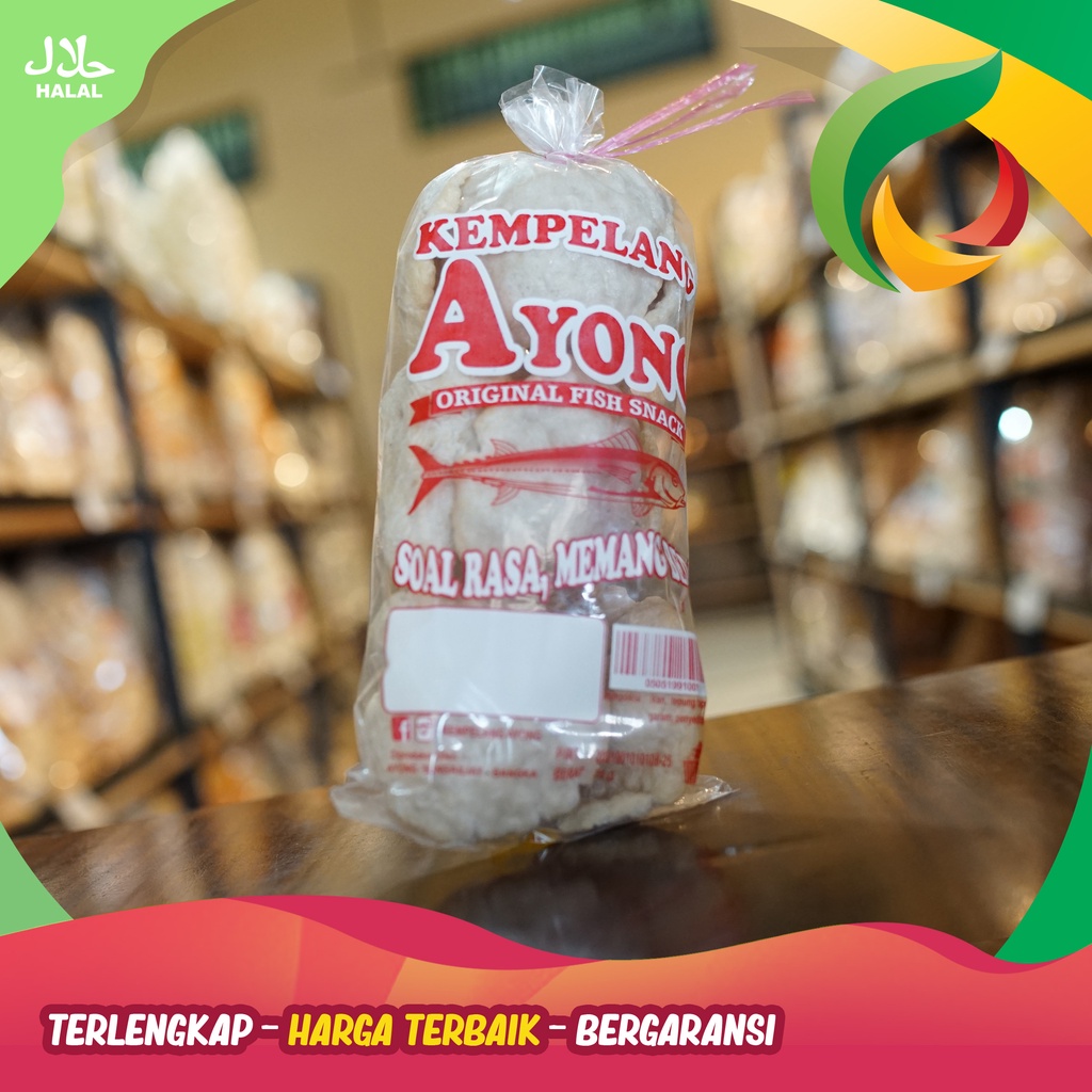 Jual kemplang pasir ayong merah (cuka) 75gr khas bangka | Shopee Indonesia