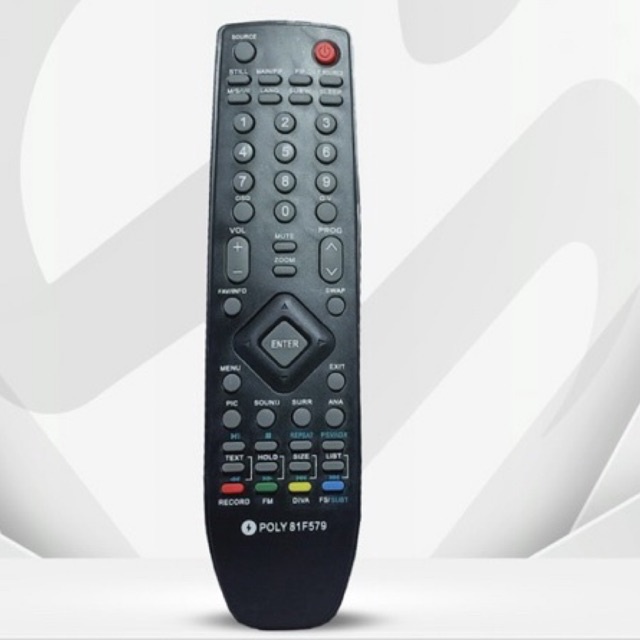 Jual REMOTE TV POLYTRON LCD LED TIPE 81F579 AKKOSTAR LANGSUNG PAKAI ...