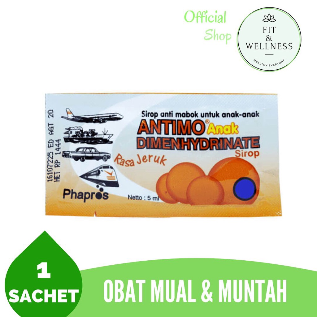 Jual Antimo Anak Rasa Jeruk 1 Sachet 5 ml | Shopee Indonesia
