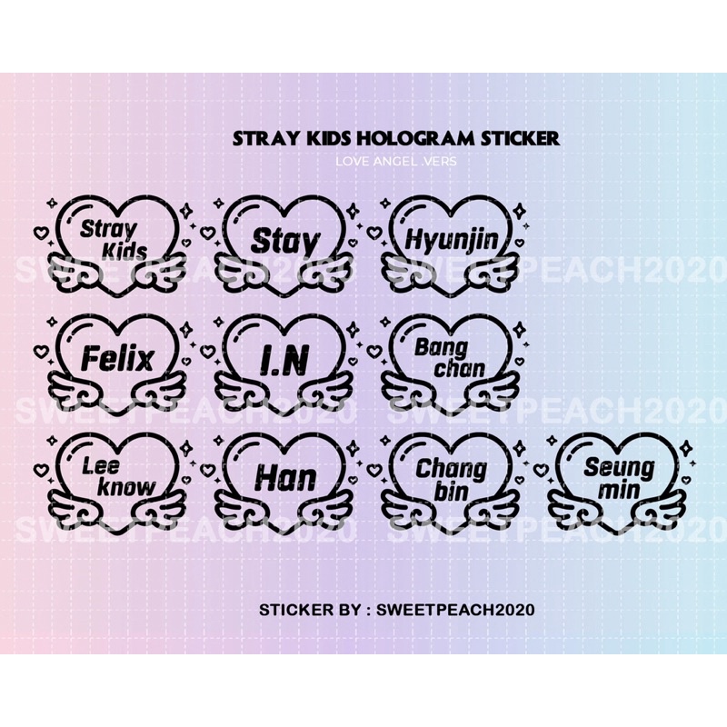 Jual STRAY KIDS SKZ LIGHTSTICK STICKER HOLOGRAM DECAL DECO | Shopee ...