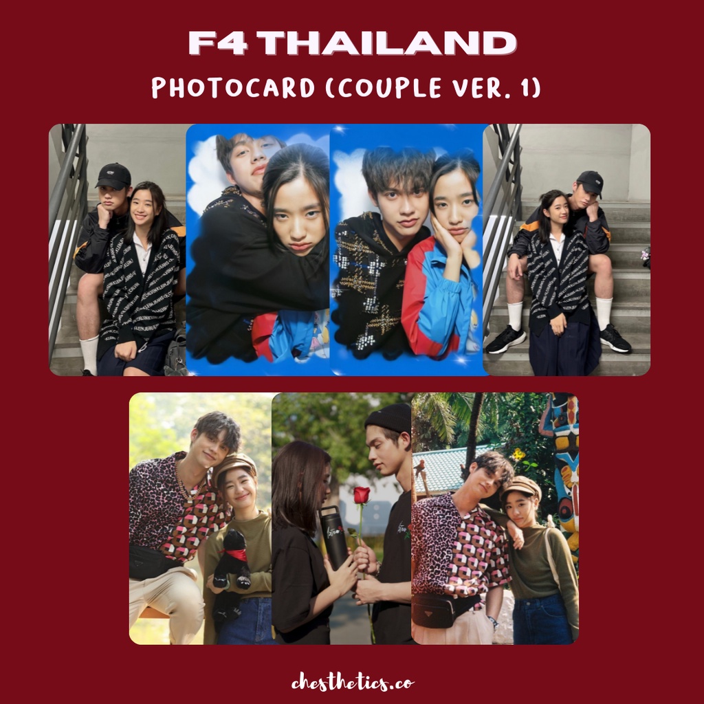 Jual F4 Thailand Thai Drama Photocard Ver. 2 Aktor Bright Win Tu Nani Dew Prim | Shopee Indonesia