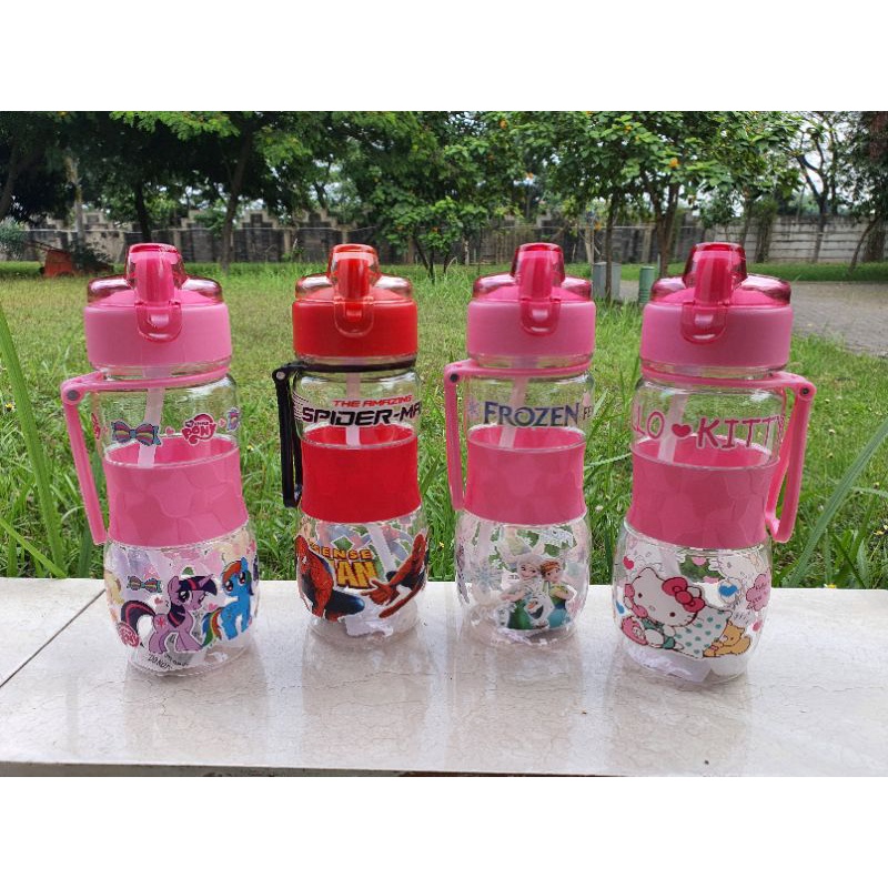 Jual Botol Minum Anak karakter 450ml BPA FREE - 3688 | Shopee Indonesia
