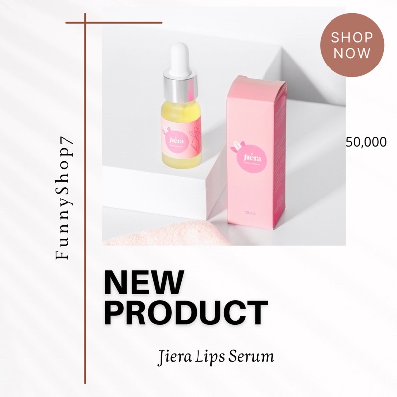 Jual Jiera Lip Serum Natural #1 Indonesia 10ml | Shopee Indonesia