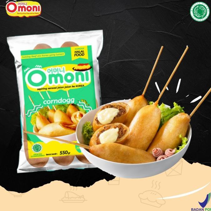 Jual Corn dog Omoni Makanan Korea Halal | Shopee Indonesia