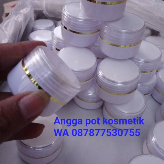 Jual Pot ps putih tutup trasparan 15gr | Shopee Indonesia