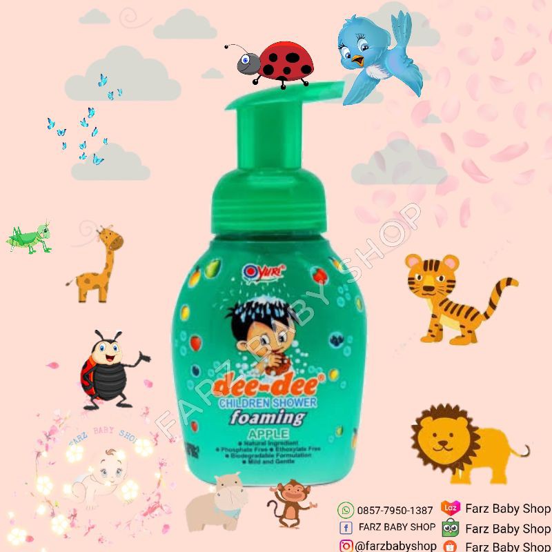 Jual DeeDee Foaming Apple 225ml | Shopee Indonesia