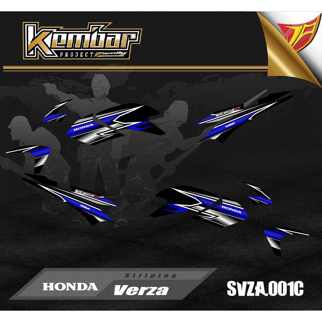 Jual (cod) Verza striping sticker list verza sticker variasi verza ...