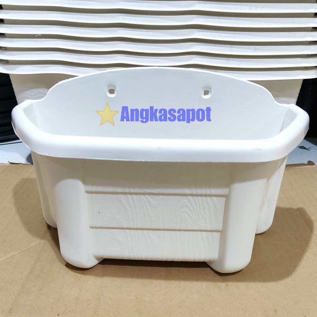 Jual Pot Tempel Dinding TB-28 Putih | Shopee Indonesia