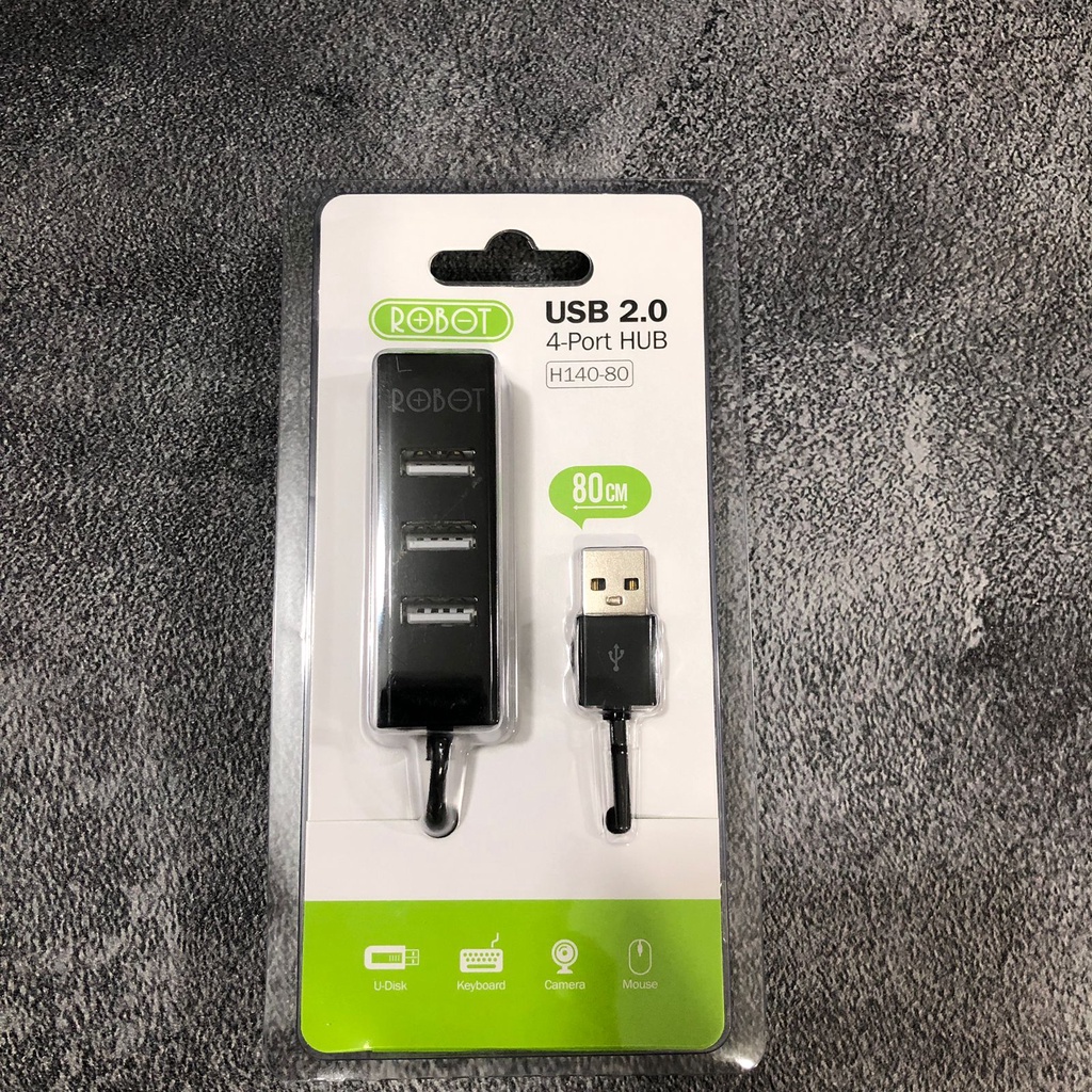 Jual ROBOT H140-80 USB HUB 4 Ports 80cm | Shopee Indonesia