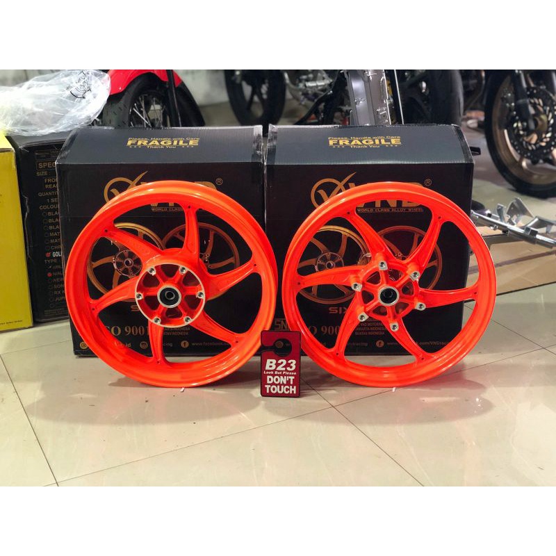 Jual Velg vnd ninja r rr ring 17 lebar 215 300 racing new model oz pnp ...