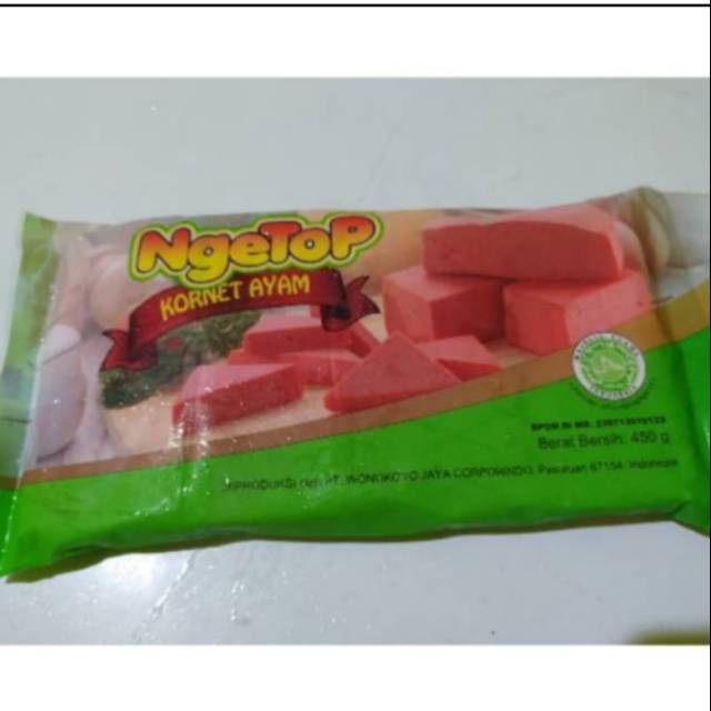 Jual Ngetop kornet ayam 450gr frozen food | Shopee Indonesia