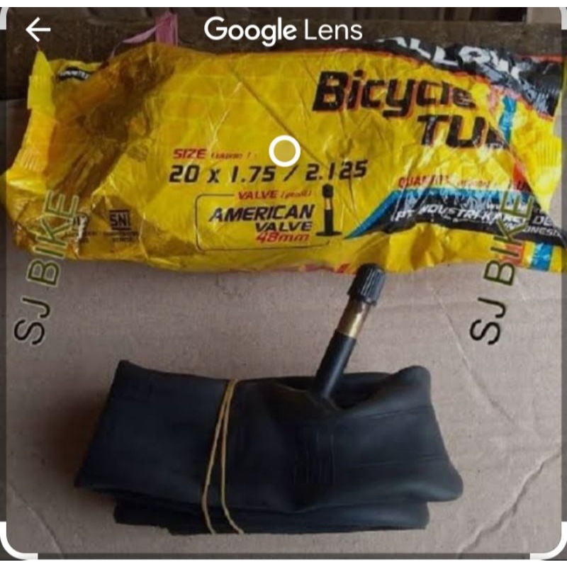 Jual ban dalam 20x1.75-2.125 av 48mm cop panjang swallow | Shopee Indonesia
