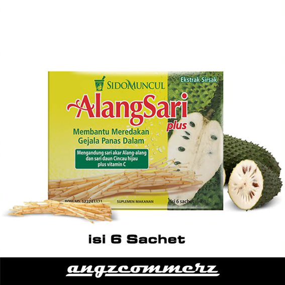 Jual SIDOMUNCUL Alang Sari Plus Sirsak 6 Sachet | Shopee Indonesia
