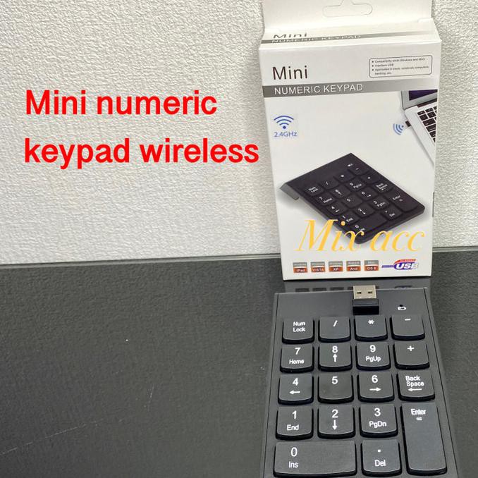 Jual Keypad Wireless Keyboard Numeric Wireless Terbaru Shopee Indonesia