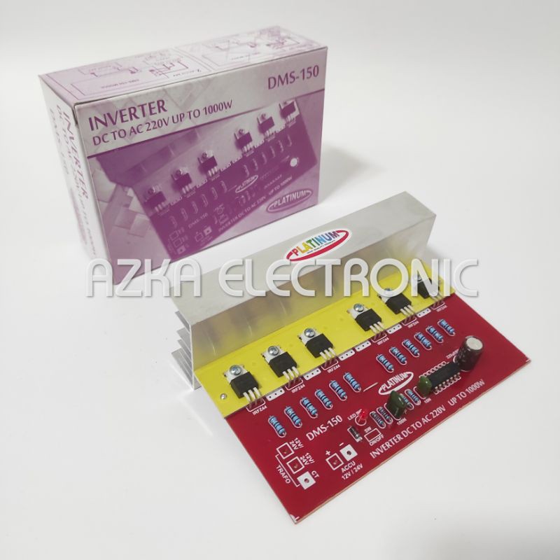 Jual Kit Inverter 12V DC To AC 220V 1000W DMS 150 | Shopee Indonesia