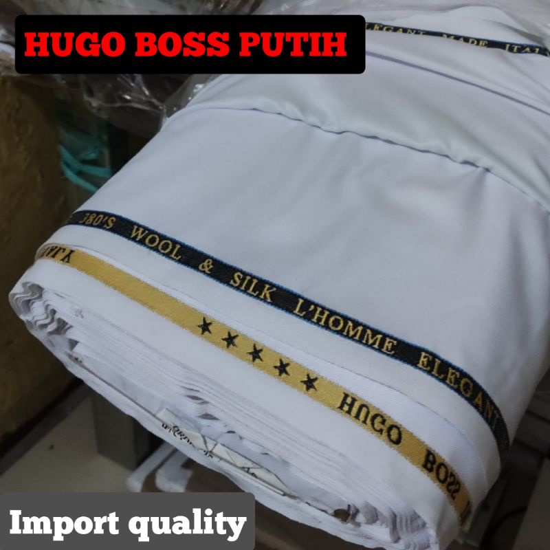Jual BAHAN KAIN SEMI WOOL KATUN PUTIH KEDOKTERAN, JAS,BAHAN CELANA ...