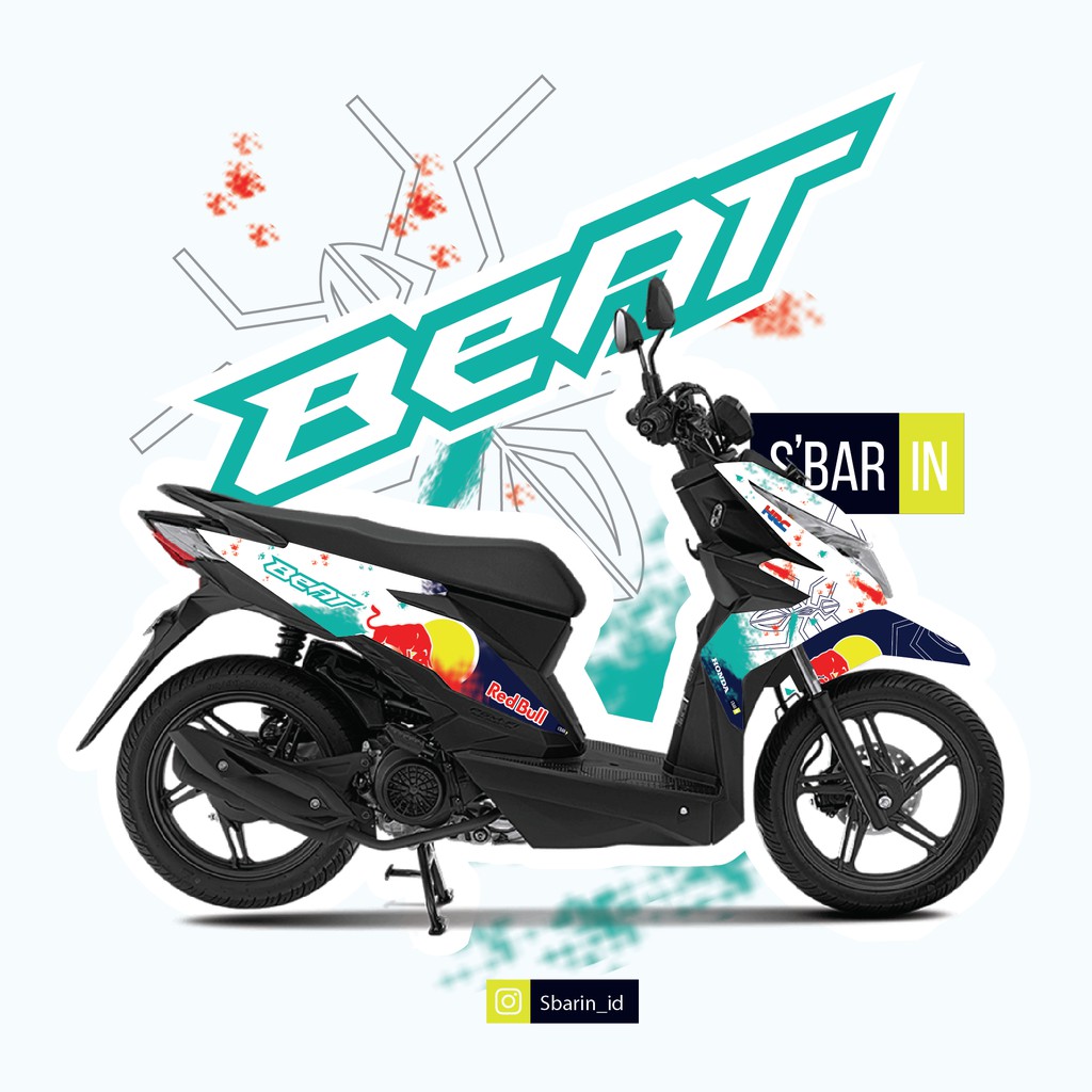 Jual Decal Honda Beat Street - Livery Marc Marquez - Semut I Sbarin ...