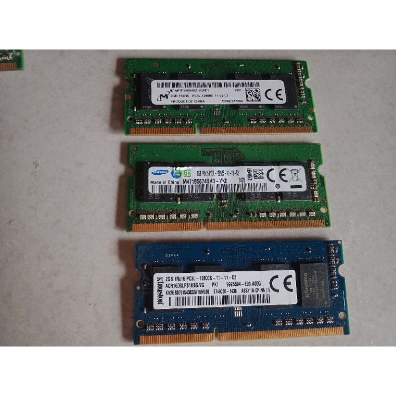 Jual Ram Laptop DDR 2,DDR 3,PC2,PC 3,PC3L Second | Shopee Indonesia