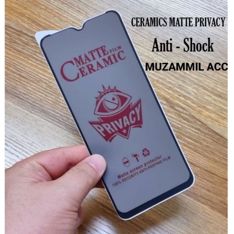 Jual SAMSUNG A03/A02/A02S/A03S TEMPER GLAS CERAMIC MATTE PRIVACY ANTI SPY 100% | Shopee Indonesia