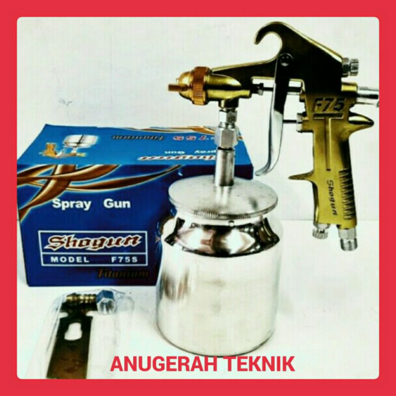 Jual SPRAY GUN SHOGUN F75 Spray Gun Tabung Bawah Alat Cat Semprot ...