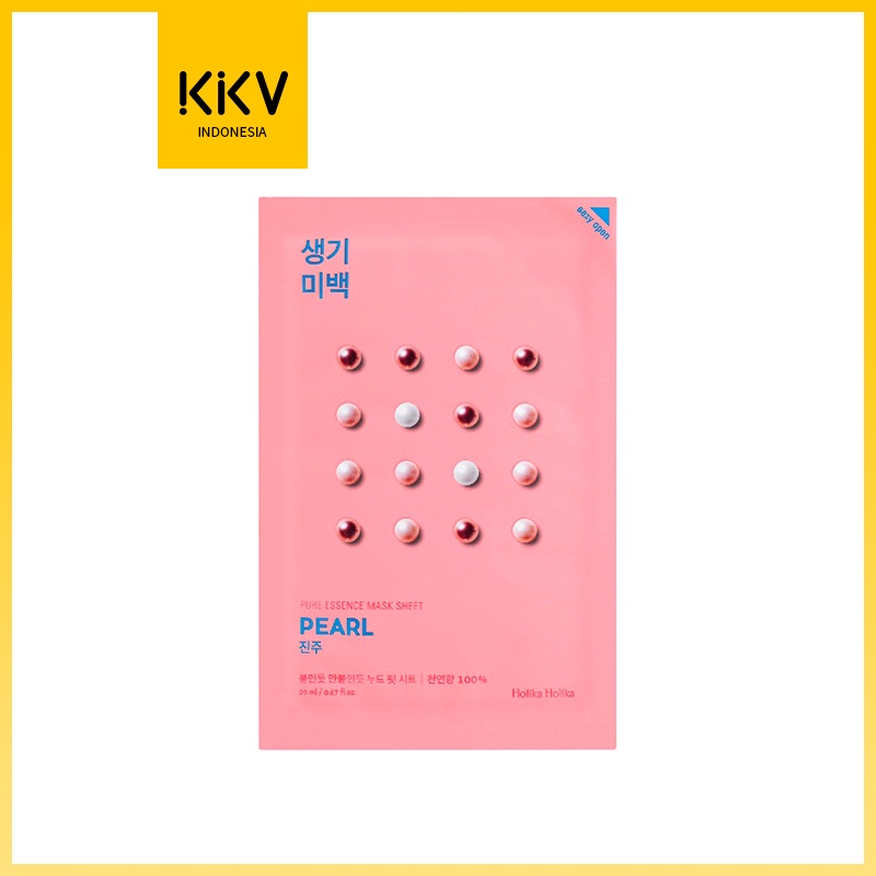 Jual KKV - Holika Holika Pure Essence Mask Sheet Skincare Pearl ...
